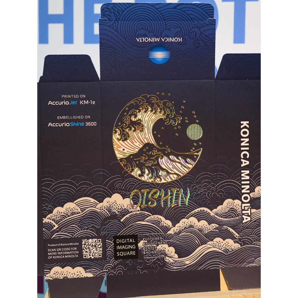 Konica Minolta Digital Embellishment Draft | U-BIX Corporation